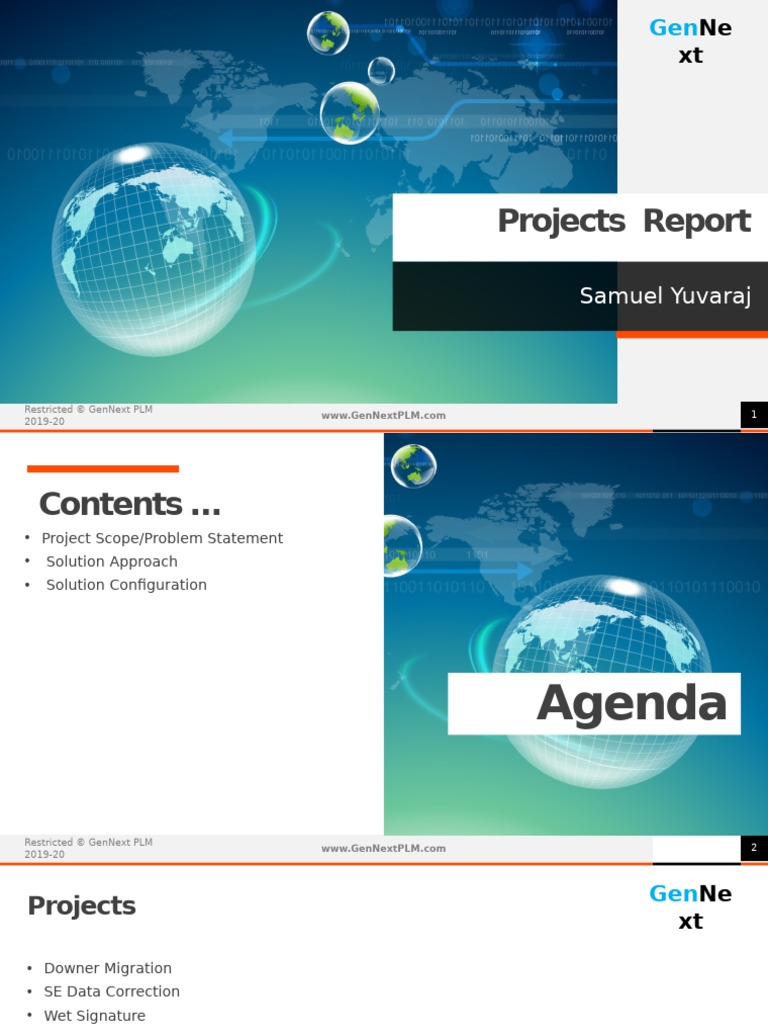 GenNext Template PPT Ref | PDF
