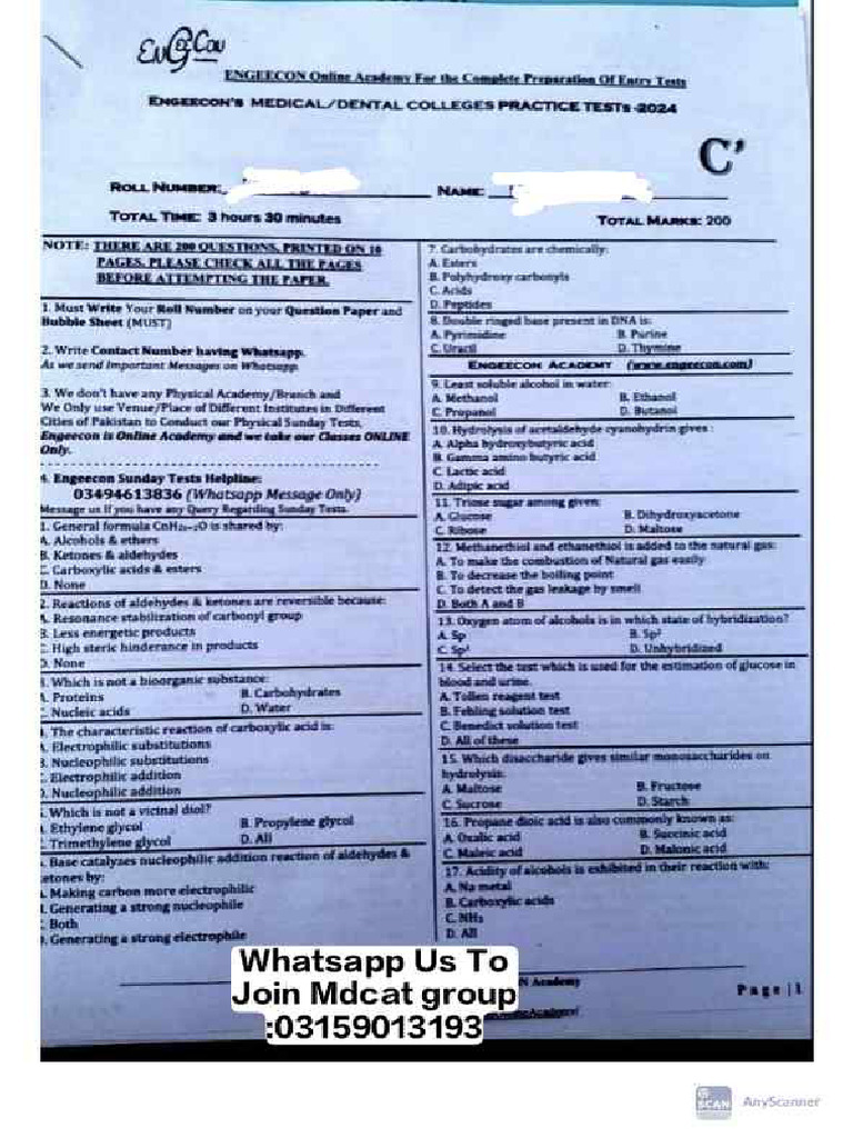 Engecon 18 August 2024 Without Explanation by Drzee | PDF