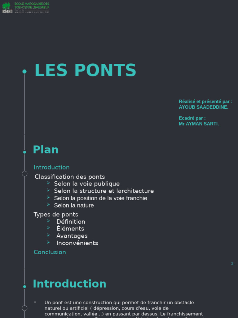 Ponts | PDF