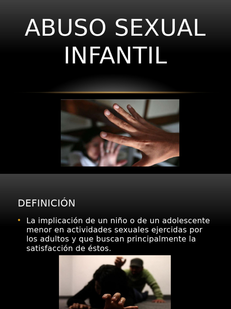 Abuso Sexual | PDF