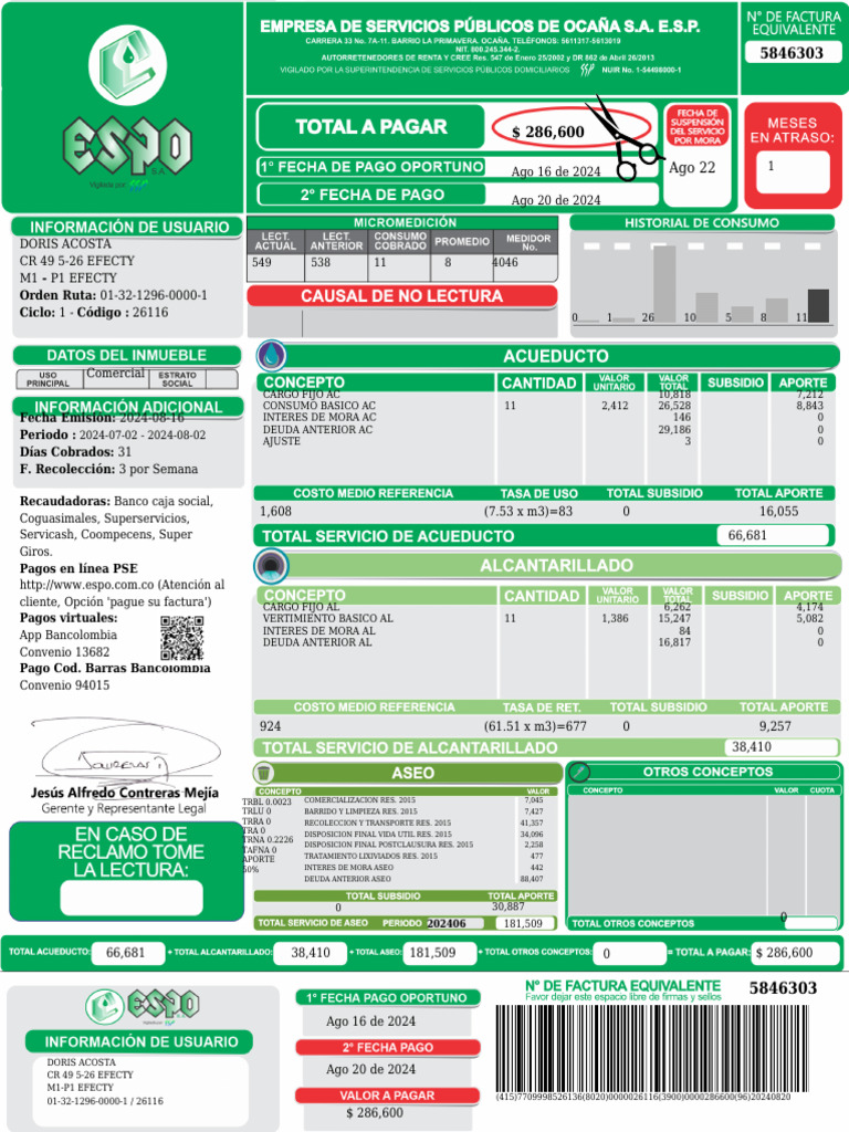 Orden Ruta: 01-32-1296-0000-1 Ciclo: 1 - Código: 26116: TRBL 0.0023 Trlu 0 Trra 0 Tra 0 TRNA 0. ...