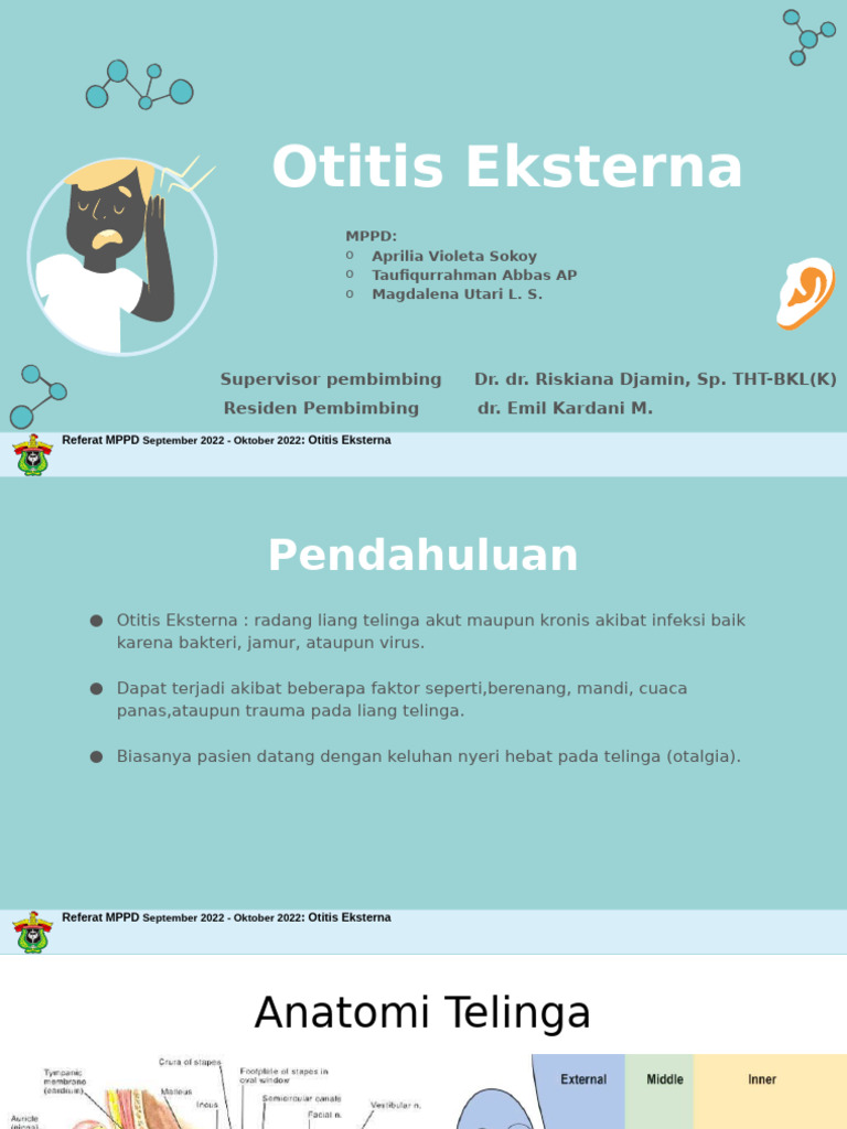 Otitis Eksterna Fix | PDF