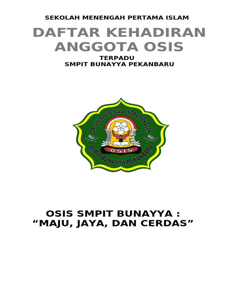 Absen Osis 2023-2024 | PDF