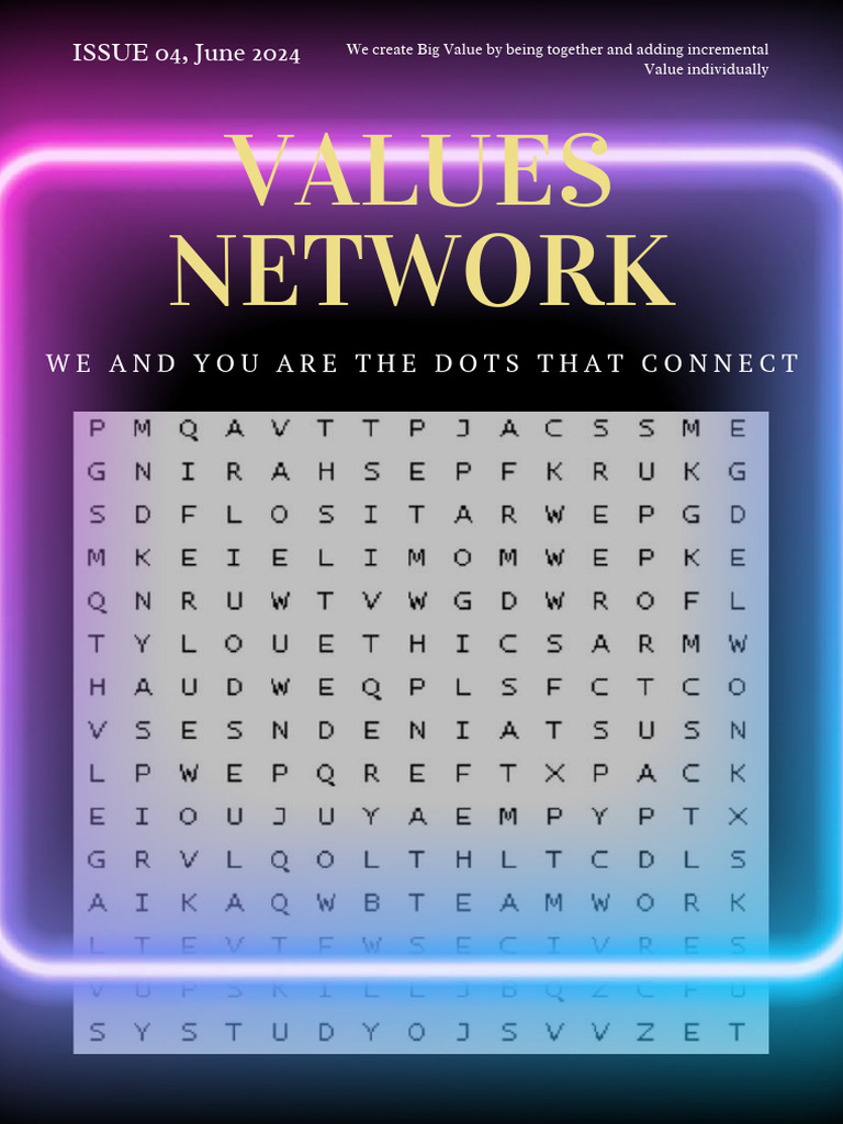 Jun Edition Values Network E Magazine | PDF