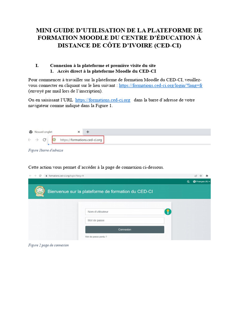 MINI GUIDE D'UTILISATION | PDF
