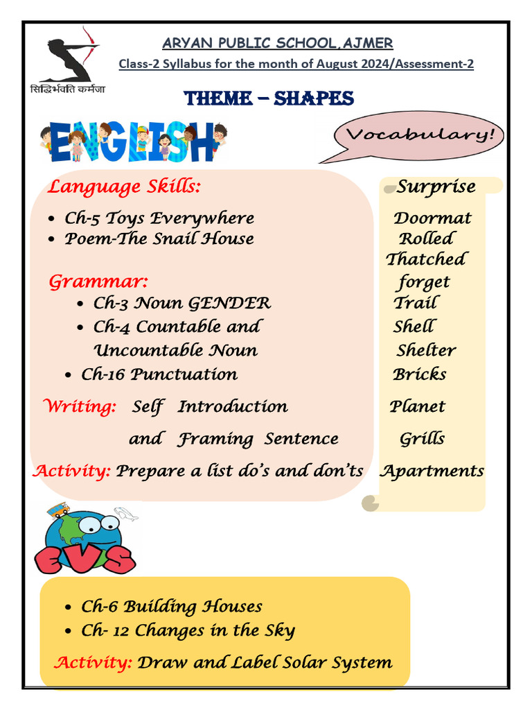 24 25 Class 2 Assessment 2 | PDF