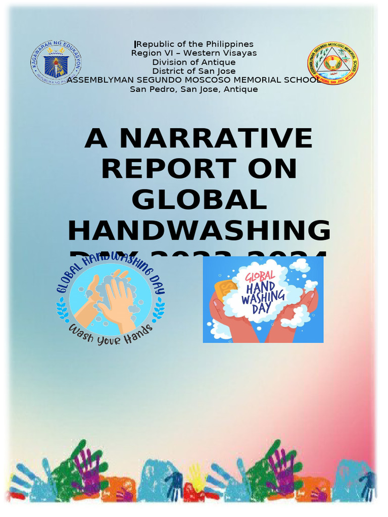 Narrative Report On Global Handwashing Day 2022 | PDF