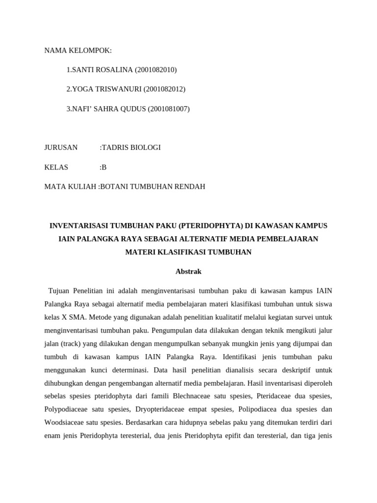 Analisis Jurnal BTR 07 | PDF