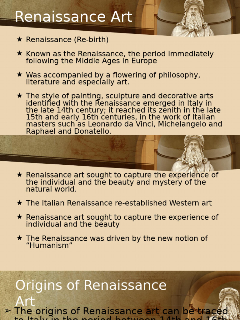 Renaissance Art | PDF
