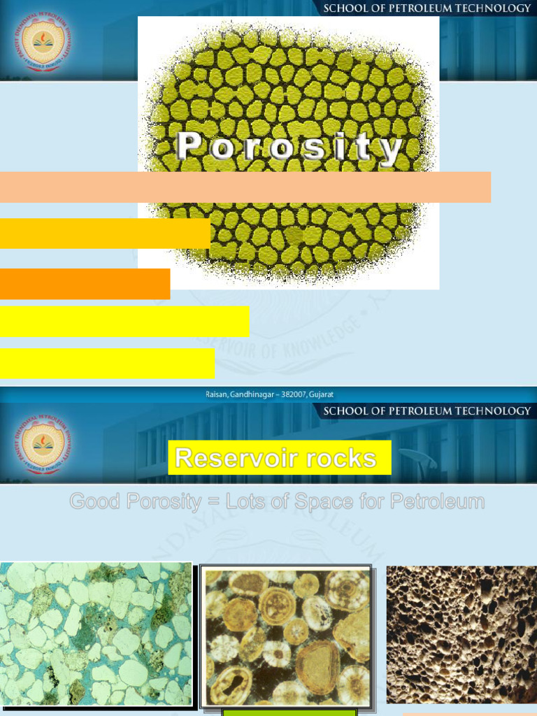 Class-10 (Porosity) | PDF