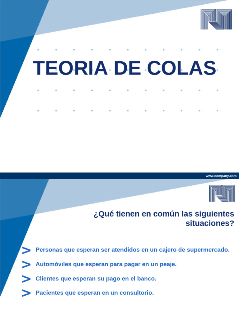Teoria de Colas | PDF