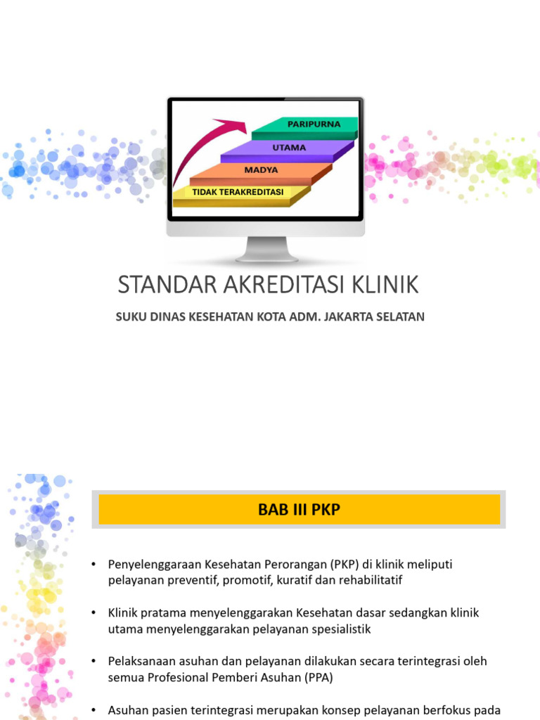 Standar Akre Klinik Bab III 160124 | PDF