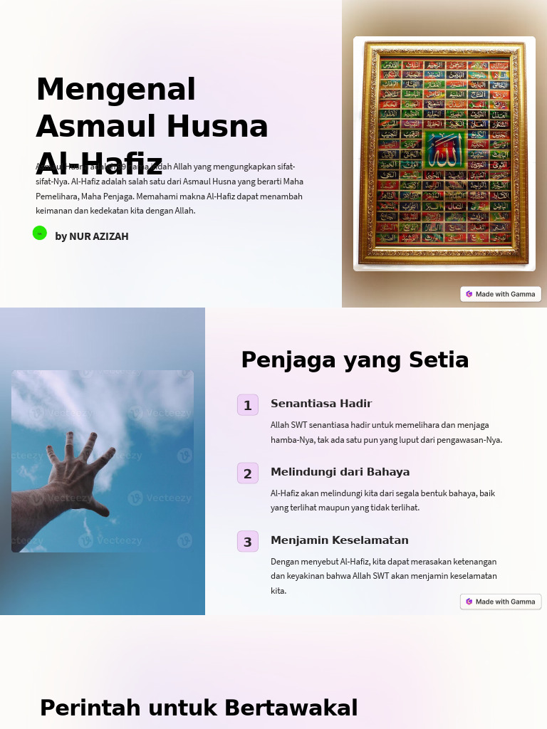 Mengenal Asmaul Husna Al Hafiz | PDF
