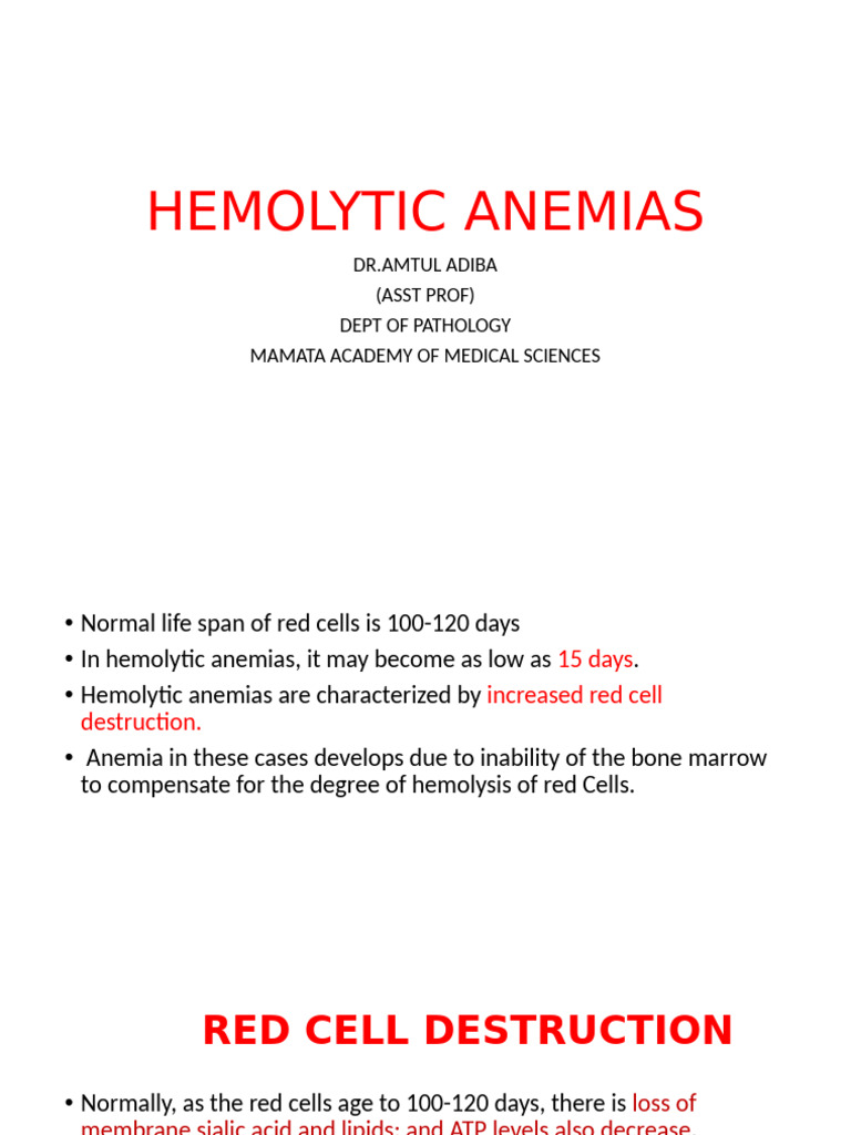 Aneamia (Patho) | PDF