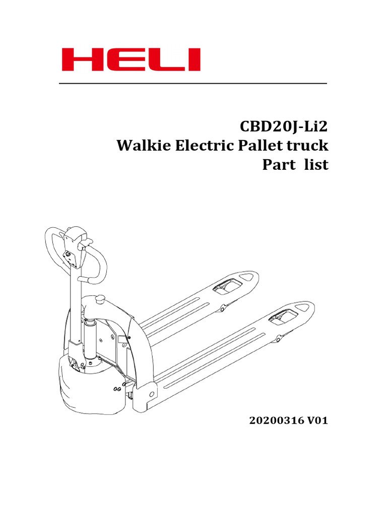 CBD20J Li2 Part List | PDF