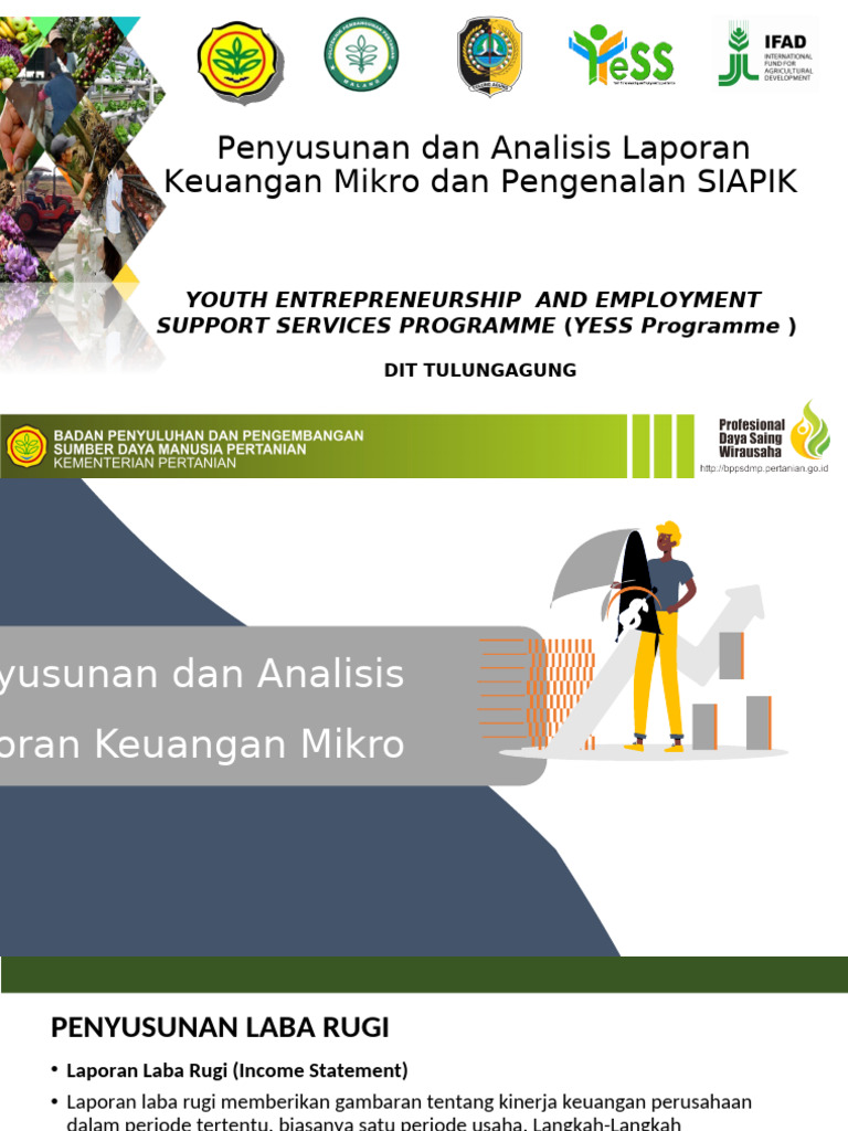 Penyusunan Dan Analisis Laporan Keuangan Mikro Dan Pengenalan SIAPIK | PDF