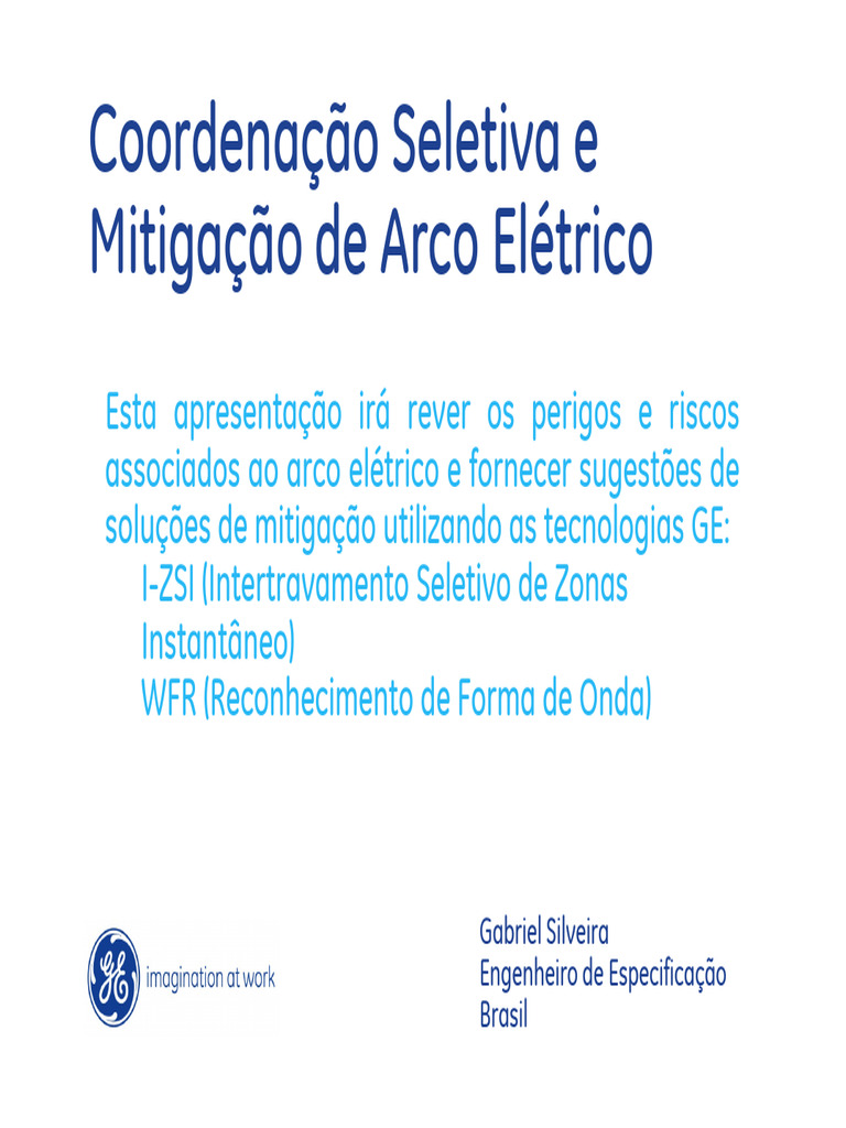 Selective Coordination and Arc Flash Mitigation (IZSI and WaveForm) Portuguese | PDF