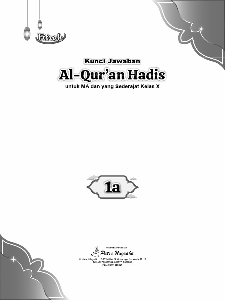 K Al Qur An Hadis 10 SMT 1 24 25 OK PDF