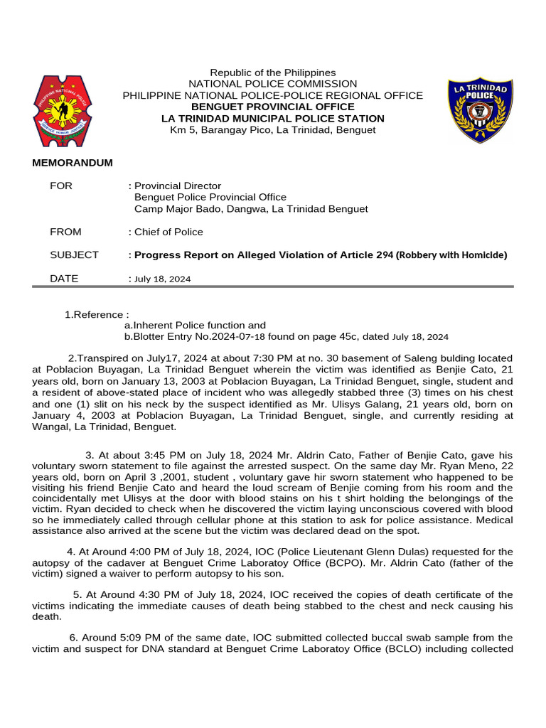 6 Progress Report GROUP 1 | PDF