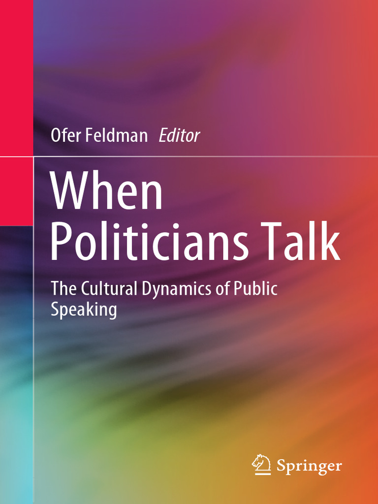 Ofer Feldman (Eds.) - When Politicians Talk - The Cultural Dynamics of ...
