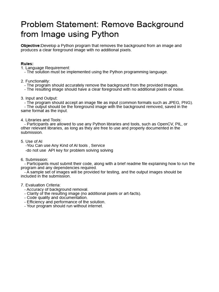MindStormSoft Problem Statment | PDF