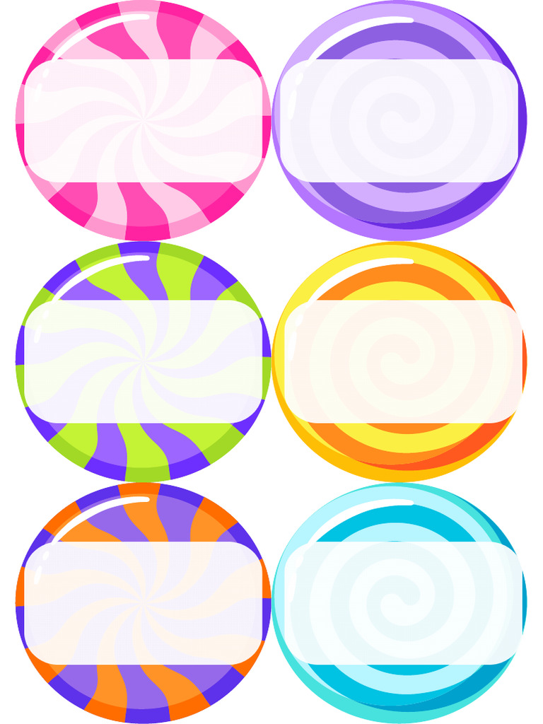 BBM Candy Jar Template Kosong | PDF