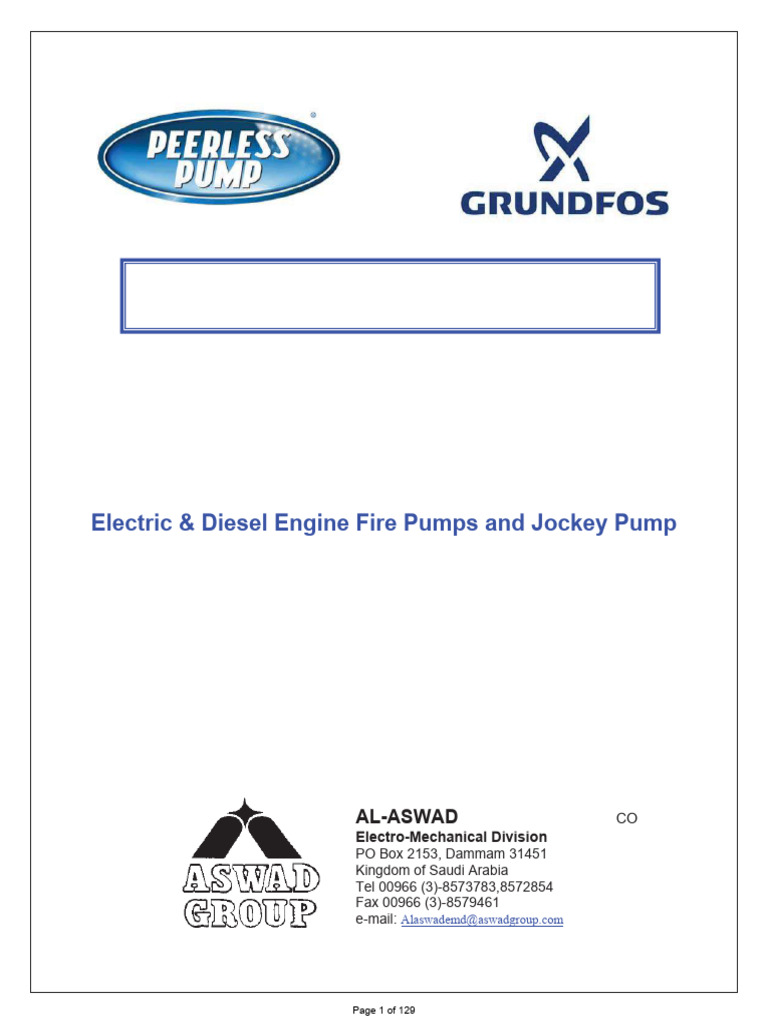 Pump Technical Pump Offer | PDF