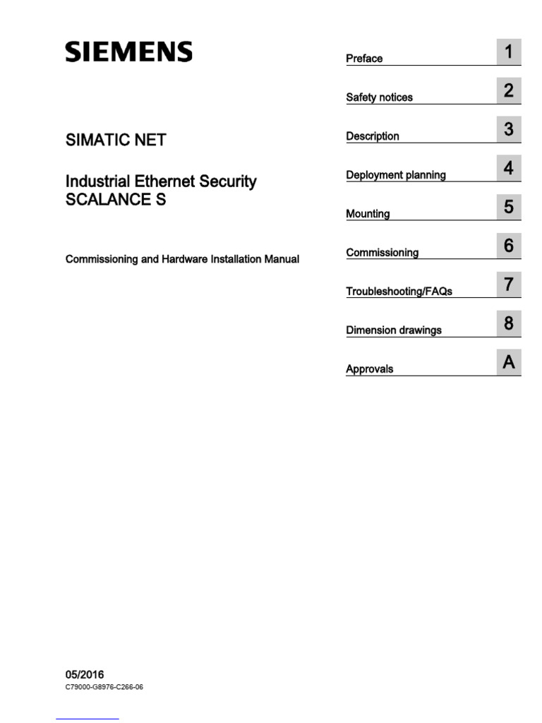 Scalance s612 | PDF | Electrical Engineering