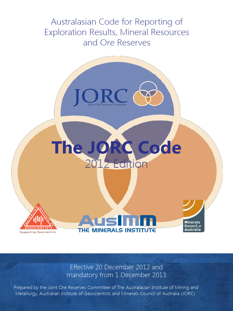 JORC Code | PDF