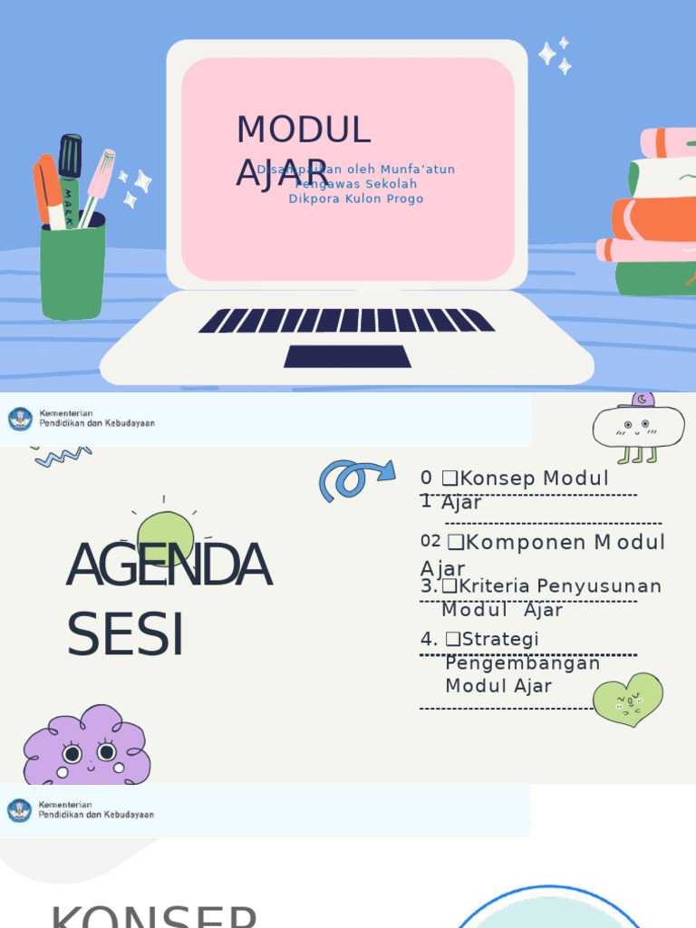 Penyusunan Modul Ajar | PDF