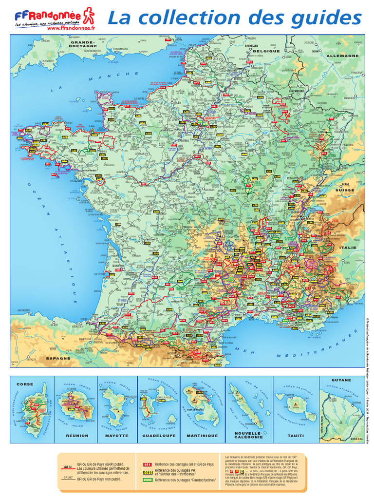 Carte Sentiers France | PDF