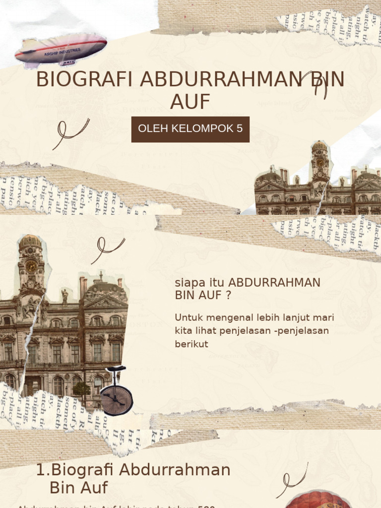 Biografi Abdurrahman Bin Auf - 20240520 - 212615 - 0000 | PDF