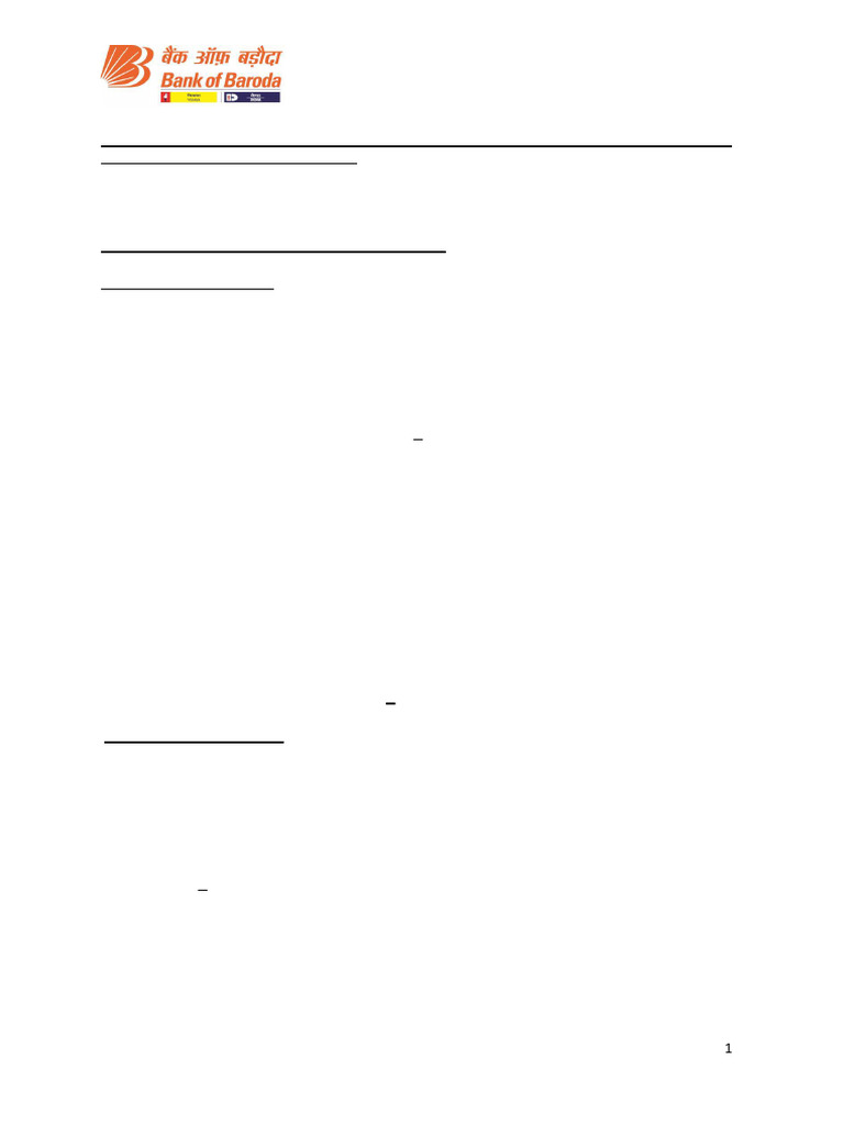 BoB SOP For Settlement of Claim | PDF