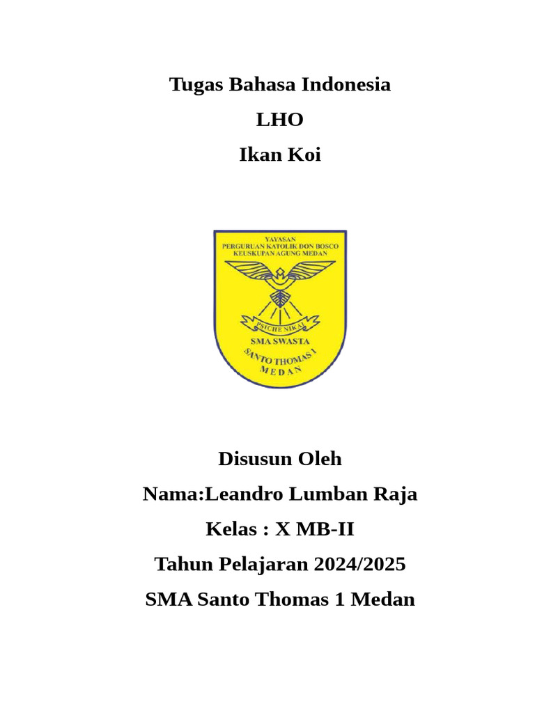 TEKS LHO[1] | PDF