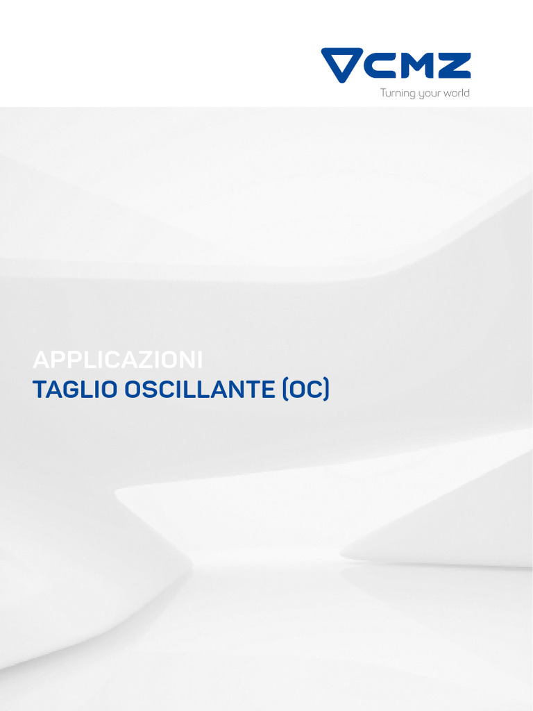 Taglio Oscillante | PDF