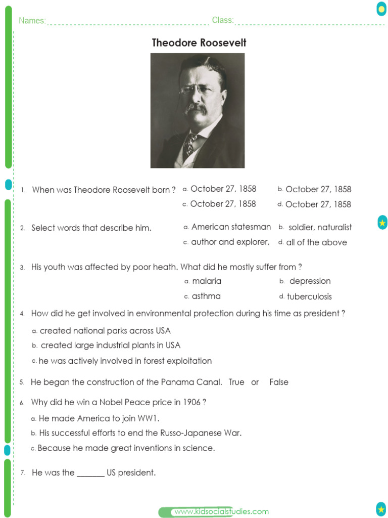 Theodore Roosevelt Min | PDF