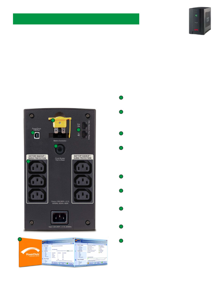 Ups 1400va | PDF
