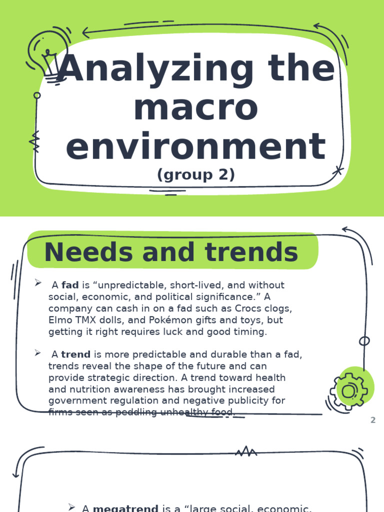 Analyzing The Macroenvironment | PDF