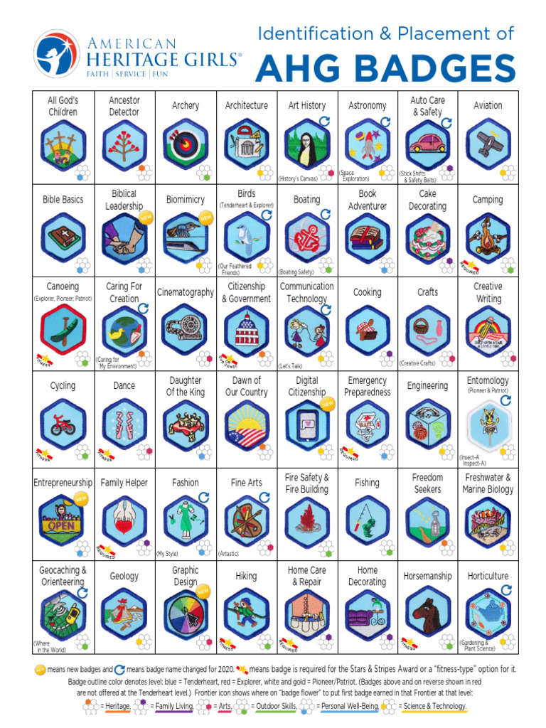 Identification & Placement of AHG Badges | PDF