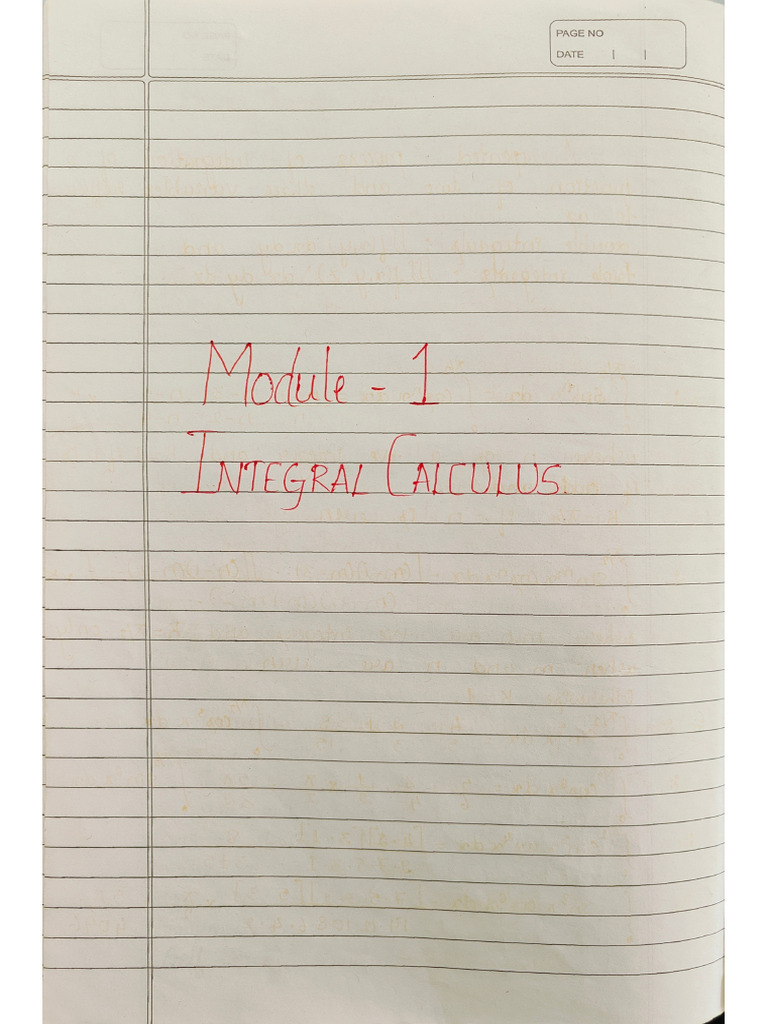 Module 1 (Mathematics) | PDF