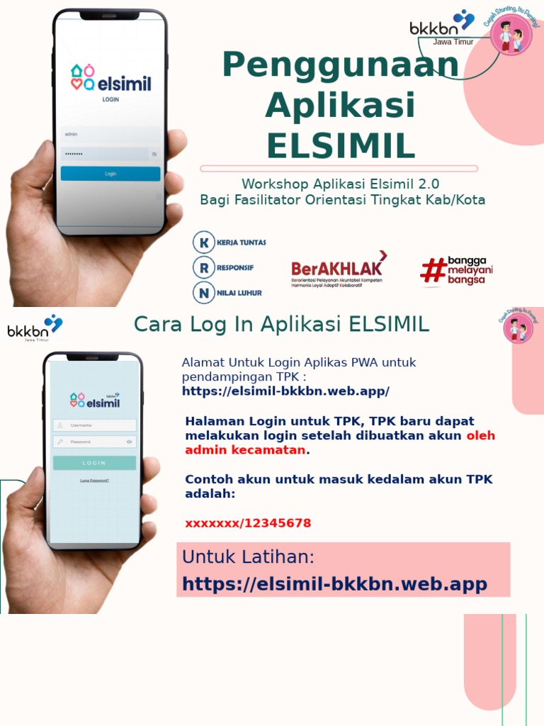 3.b. Penggunaan Aplikasi Elsimil - Pengisian Elsimil TPK | PDF