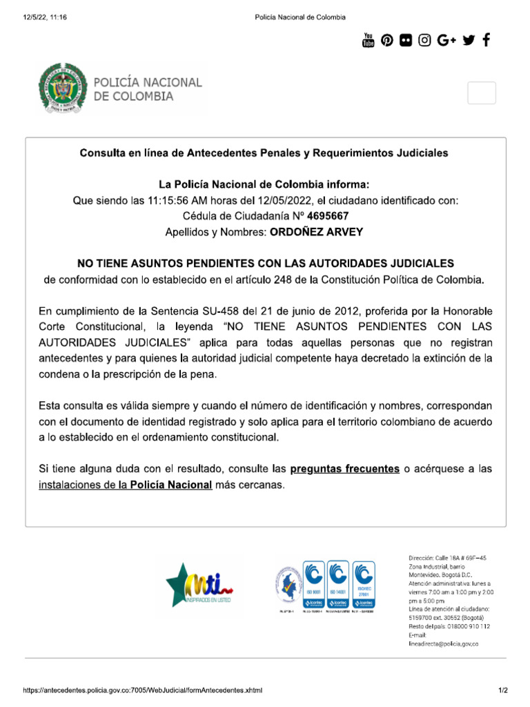 Psado Judicial | PDF