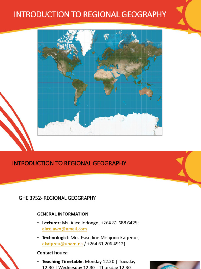 1.introduction To Regional Geography | PDF