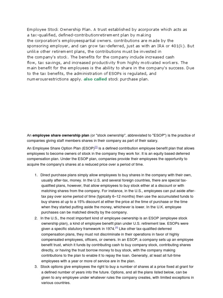 Esop | PDF