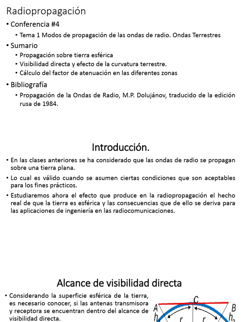 Modos de Propagación de Ondas de Radio | PDF | Antena (Radio ...