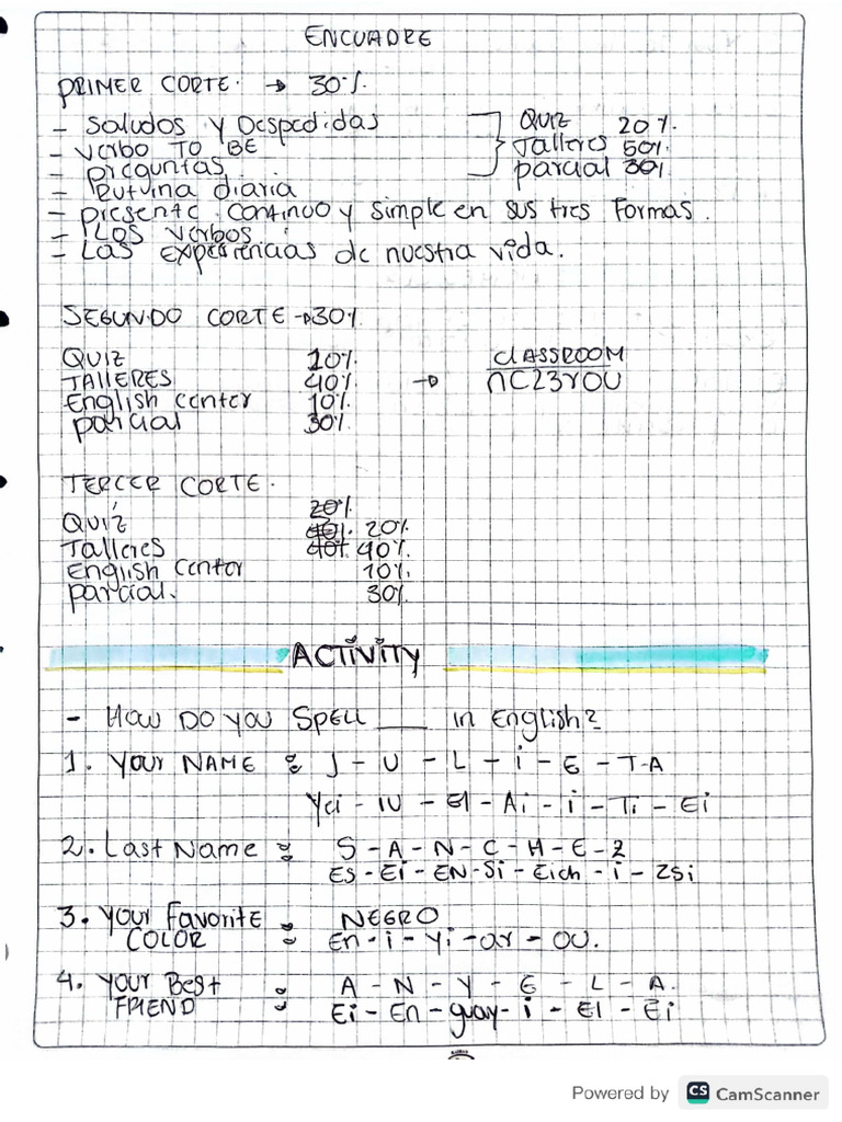 Temas - Ingles 1 | PDF