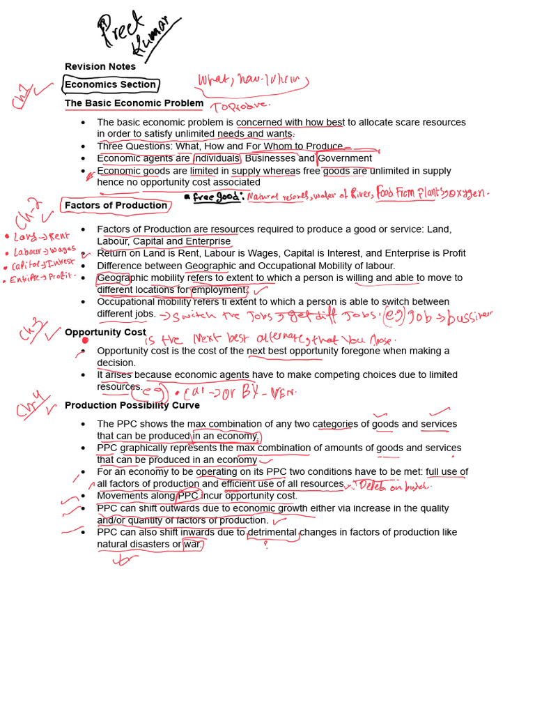 Revision Notes - Grade 9 COB Exam 2024 | PDF