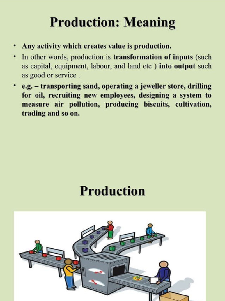 UNIT III Laws of Productions | PDF