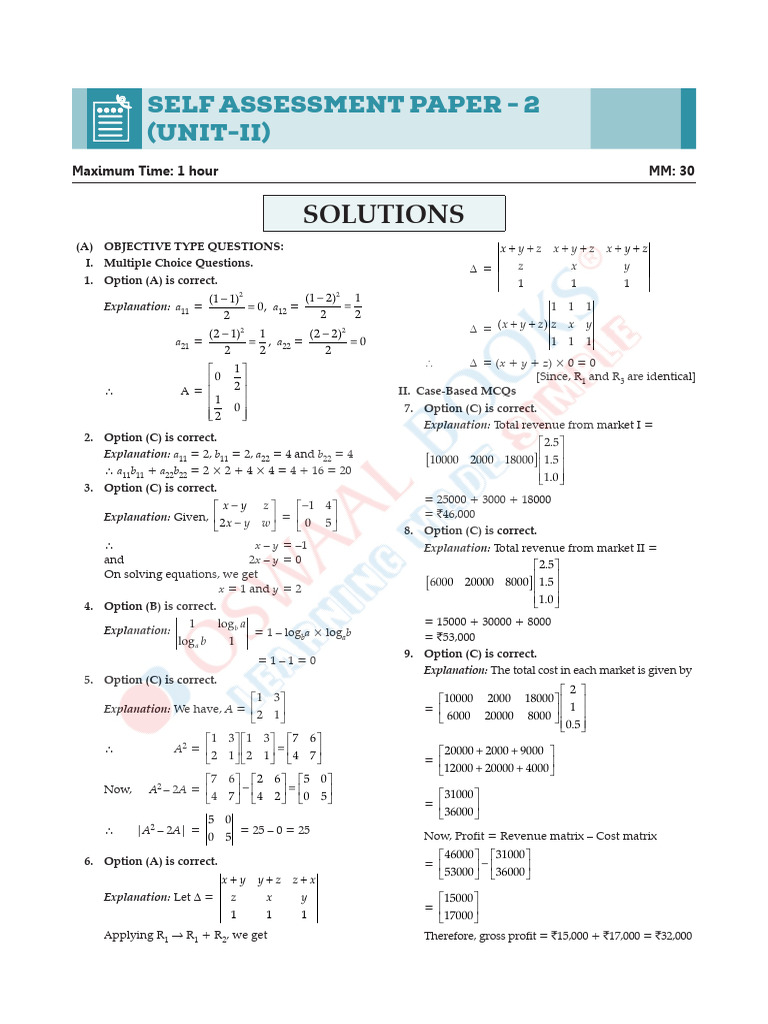 Https - App - Oswaalbooks.com - Download - Sample-Qp - Subsolution - 120SAP 2 | PDF