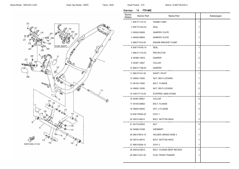 14 Gds125-i Lexi Frame | PDF